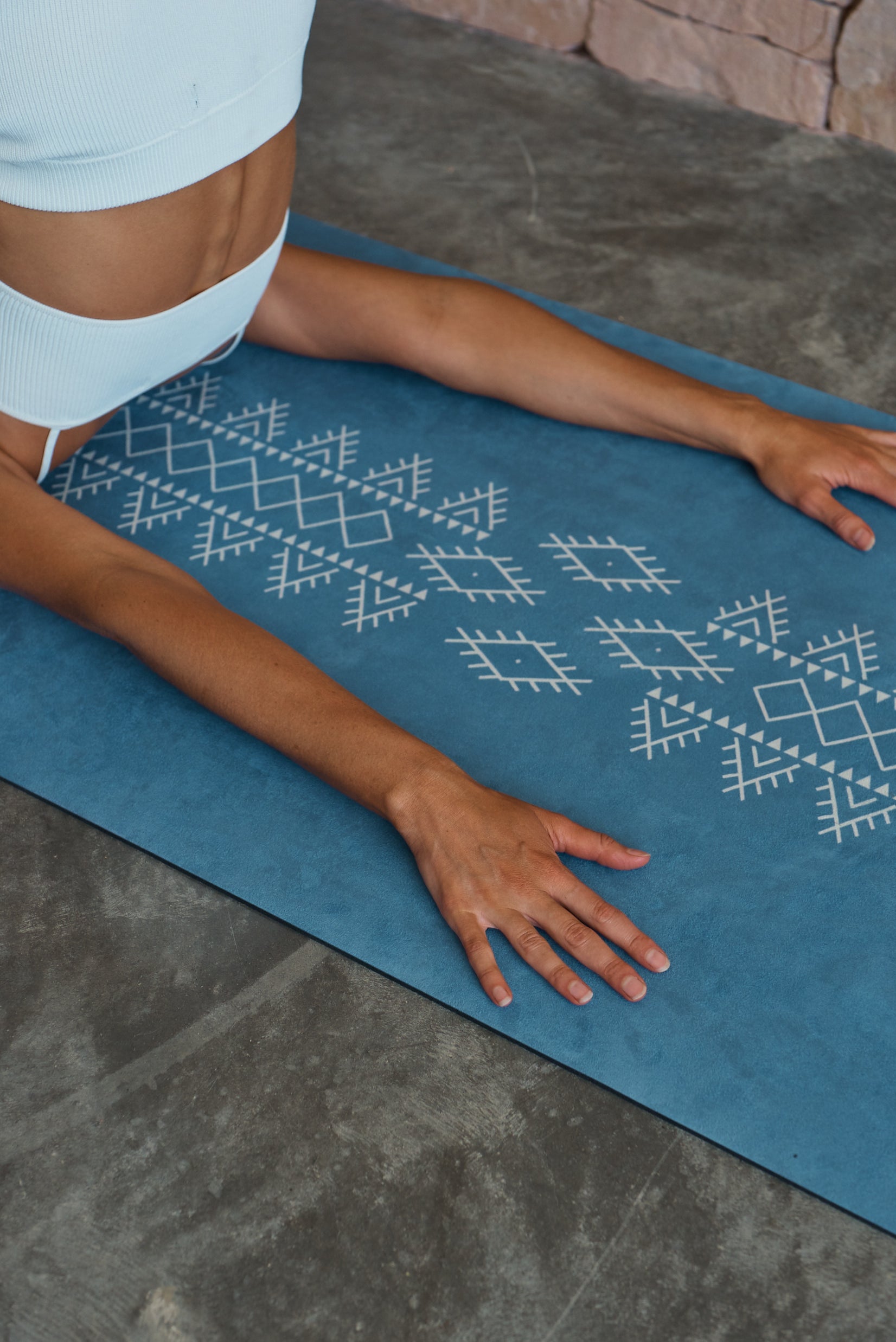Essaouira Printed Yoga Mat | Eco-Friendly by Yin Yoga Mats